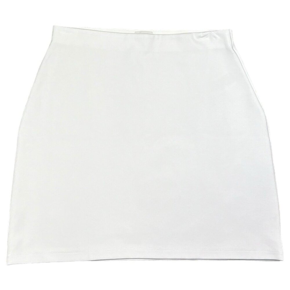 Sunday Best Aritzia Kalila Skirt White Mini Stretch S… - Gem